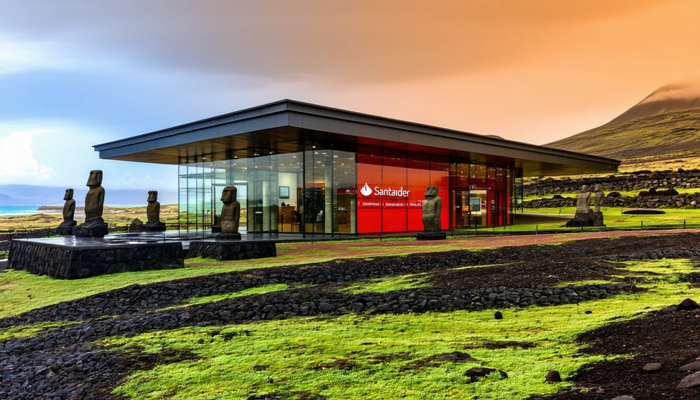 Sucursal Banco Santander Isla de Pascua Chile - Contacto, Ubicación y ...